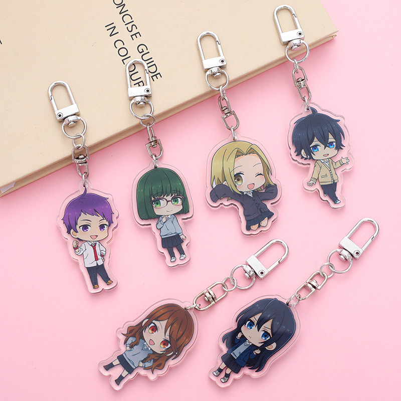 ๑Sweet Anime Horimiya Cosplay Keychain Miyamura Izumi Hori Kyoko ...