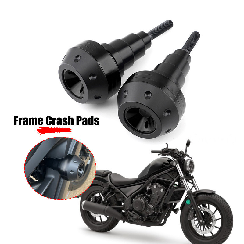 ☇Rebel1100 Motorcycle Accessories Frame Sliders Crash Falling ...