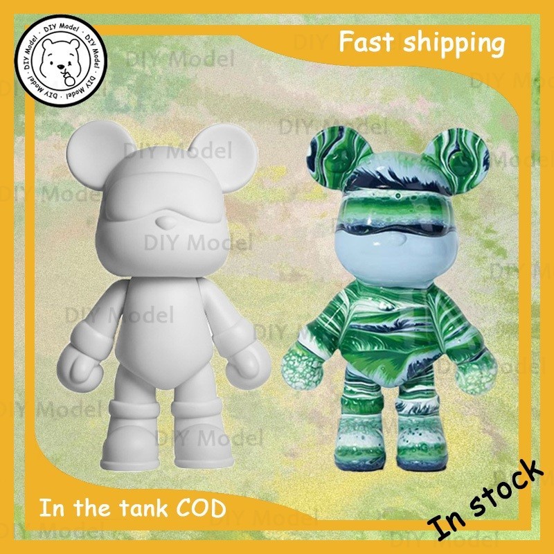 DIY Model 33cm Fluid Bear White Embryo Wholesale DIY Handmade Violent ...