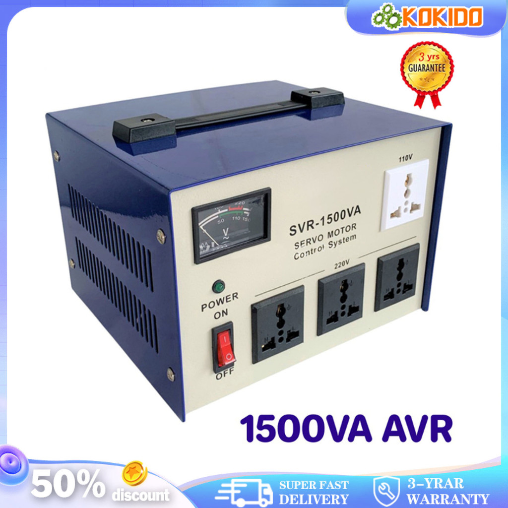 AVR Automatic Voltage Regulator 1000watts SVR-1000VA 1500watts SVR ...
