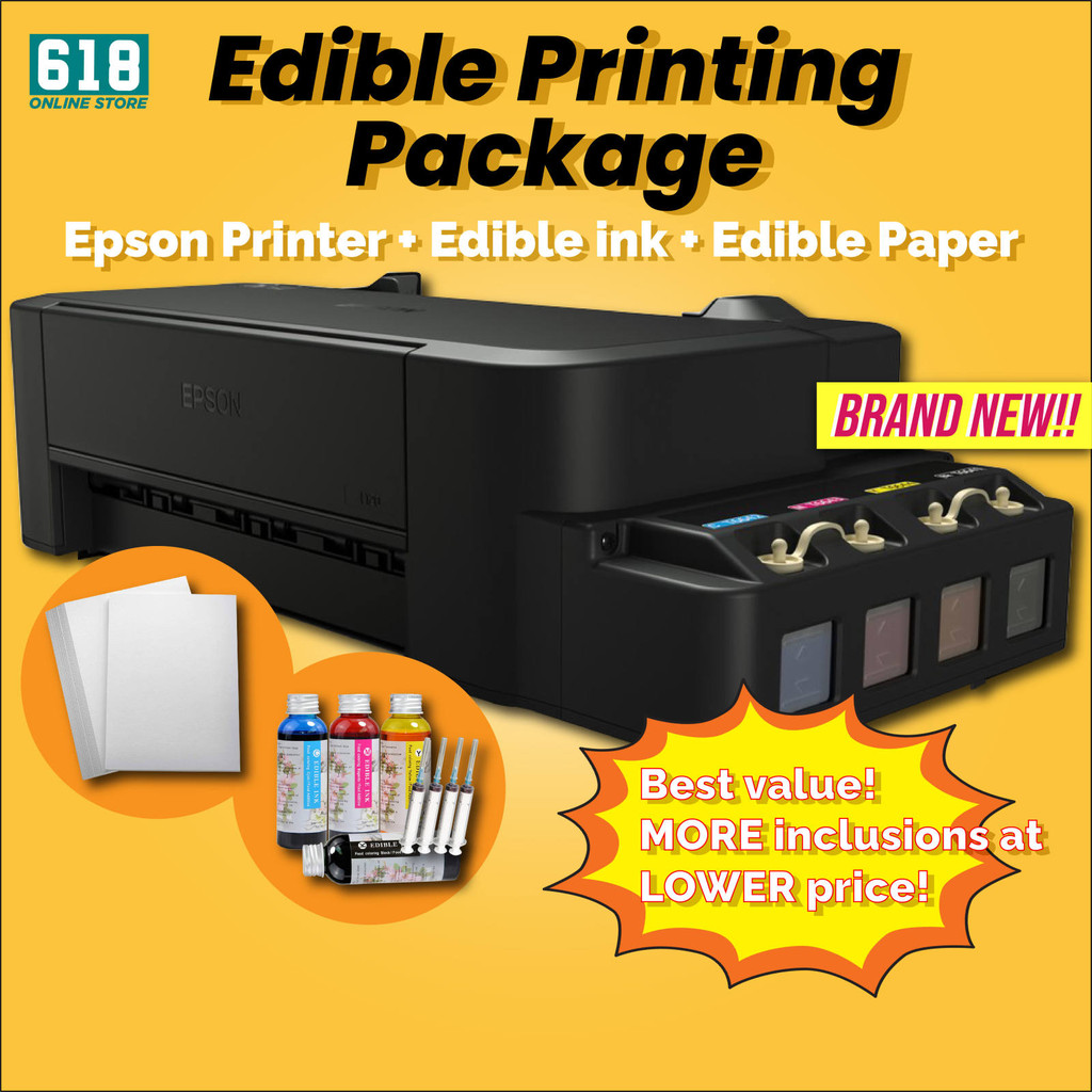 Edible Printing Package - Edible Printer Edible Ink Edible Paper ...
