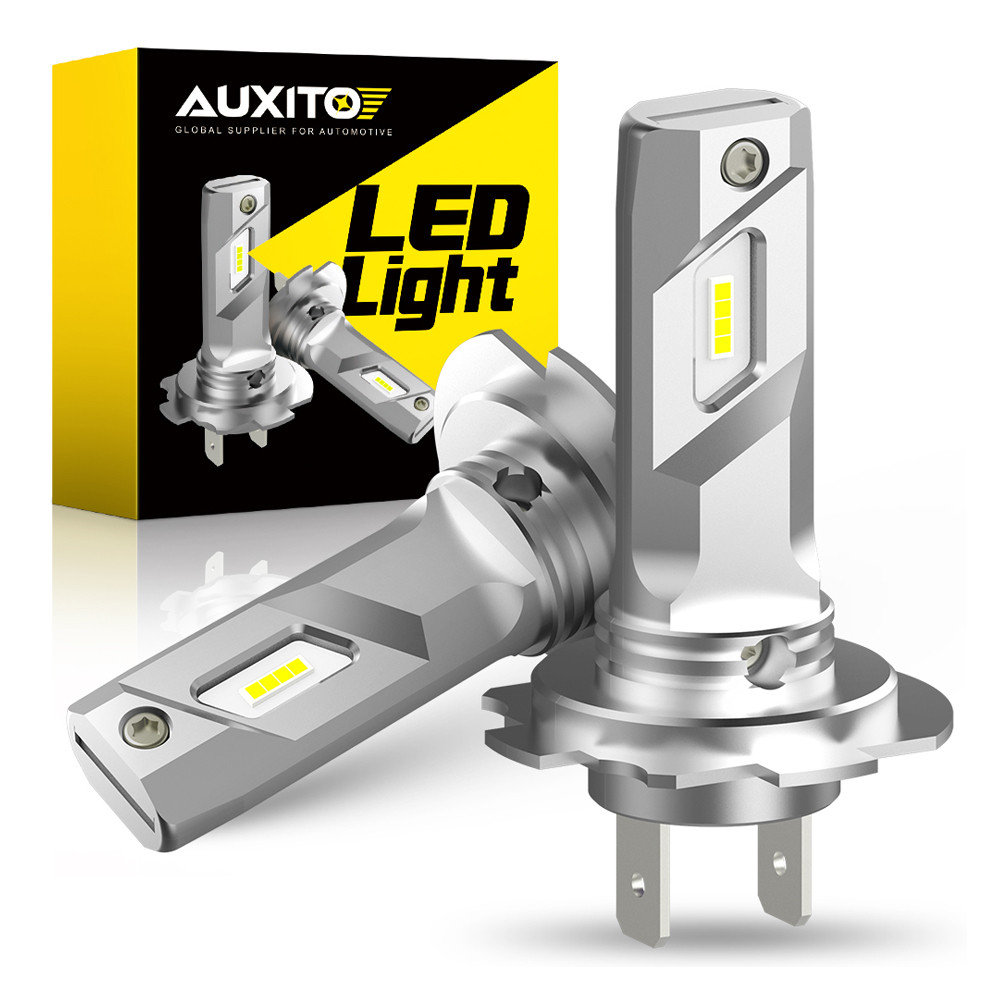 웃AUXITO 2Pcs H7 LED Bulbs Lights Headlight for Car White Super Bright ...