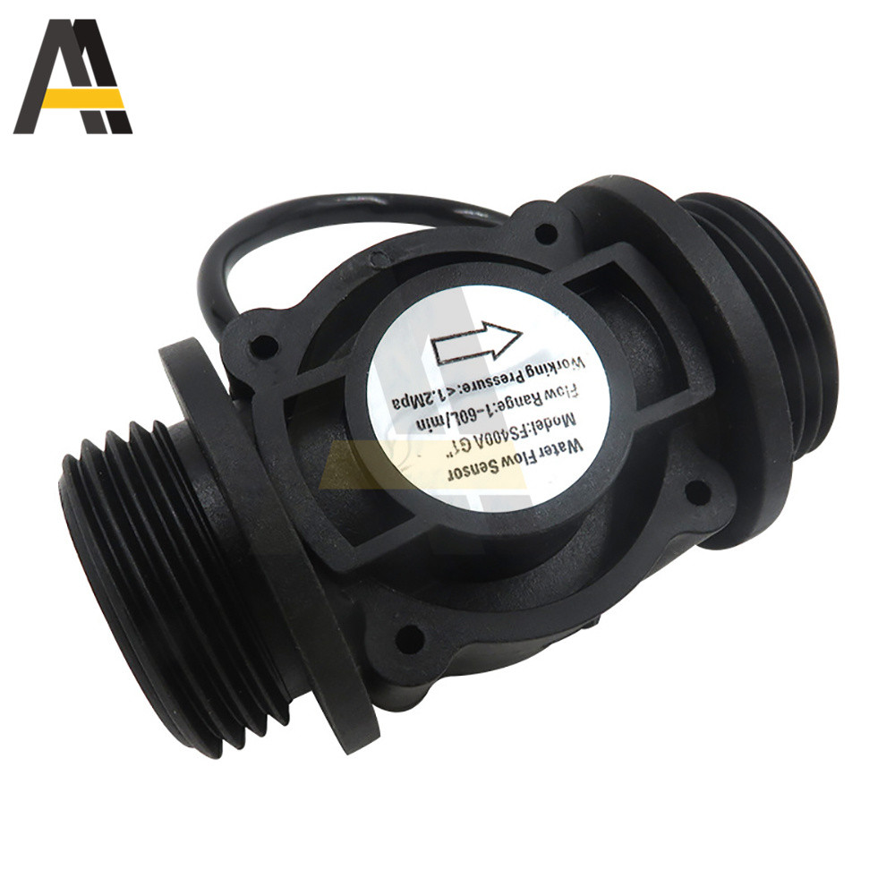 12V Water Flow Sensor DC 5-24V 1-60L/min Flowmeter Hall Flow Sensor ...