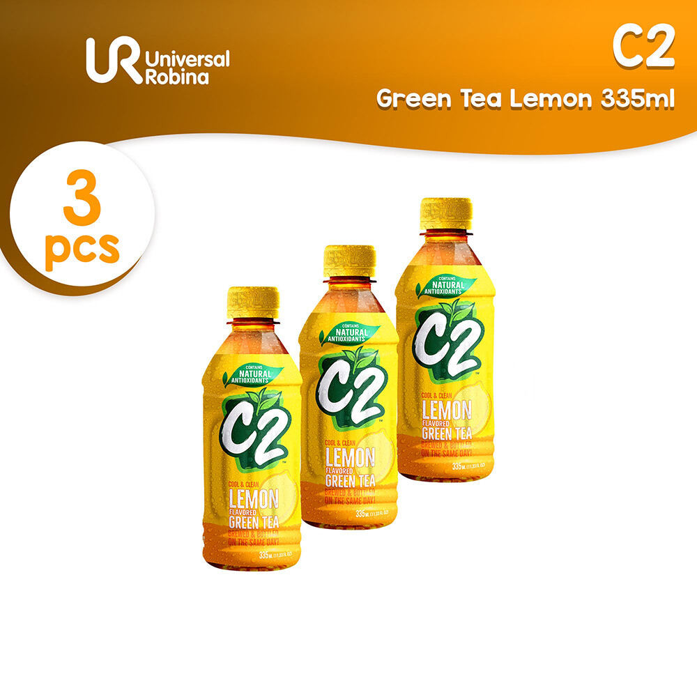 C2 Green Tea Lemon 335ml x 3 | Shopee Philippines