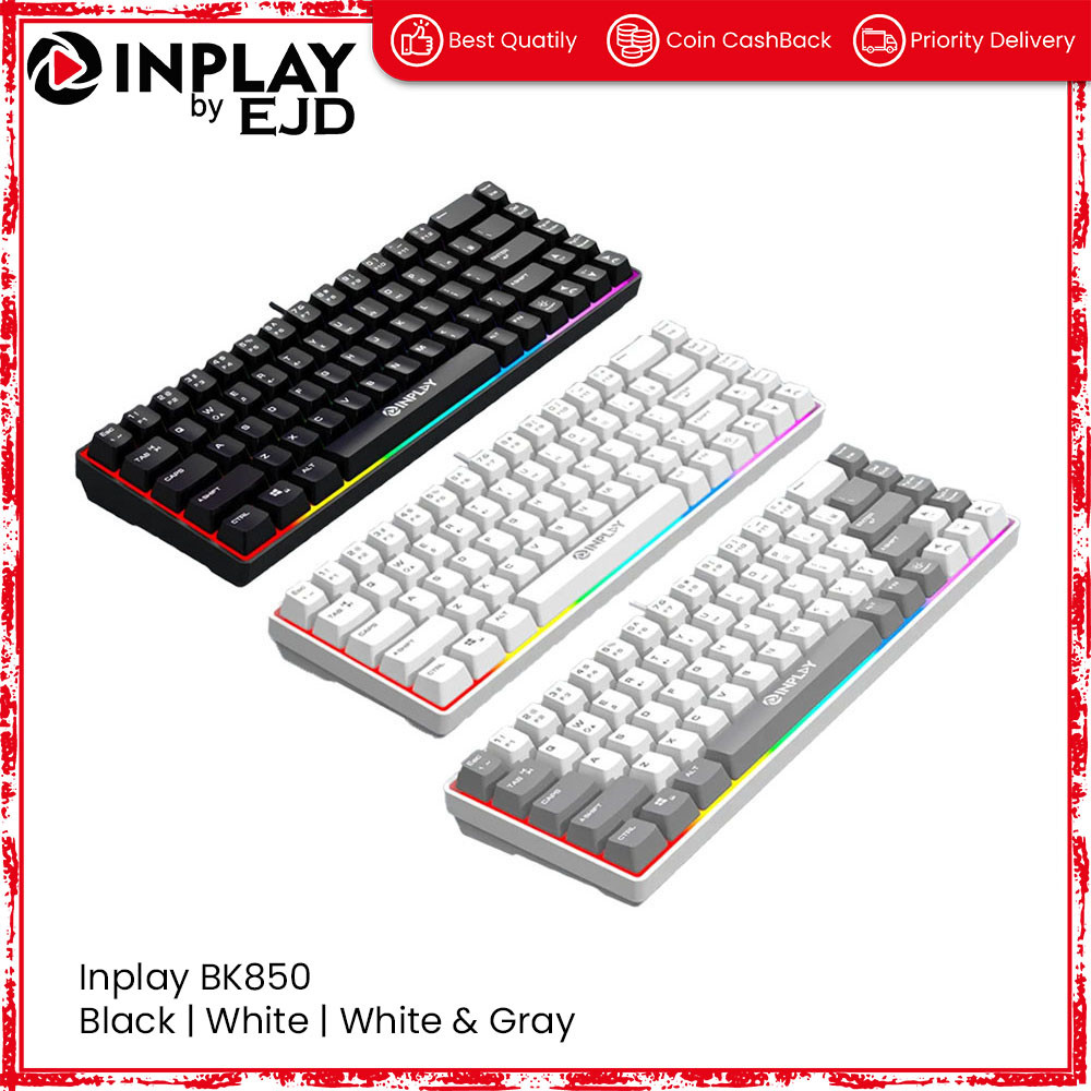 Inplay BK850 85 Key Gaming Keyboard | Inplay by EJD | Shopee Philippines