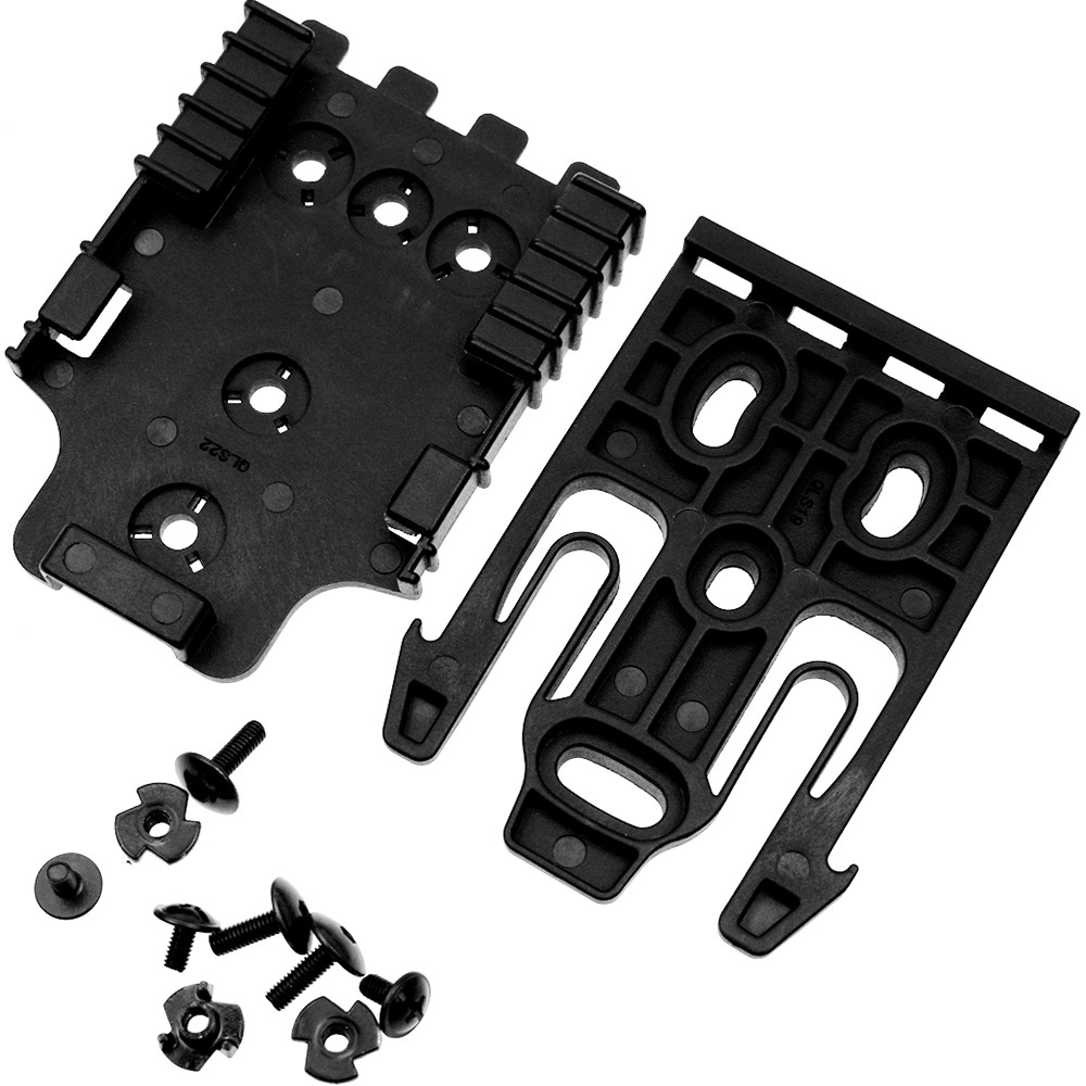 ๑Quick Locking System Kit QLS Airsoft Holster Adapter for Glock 17 19 ...
