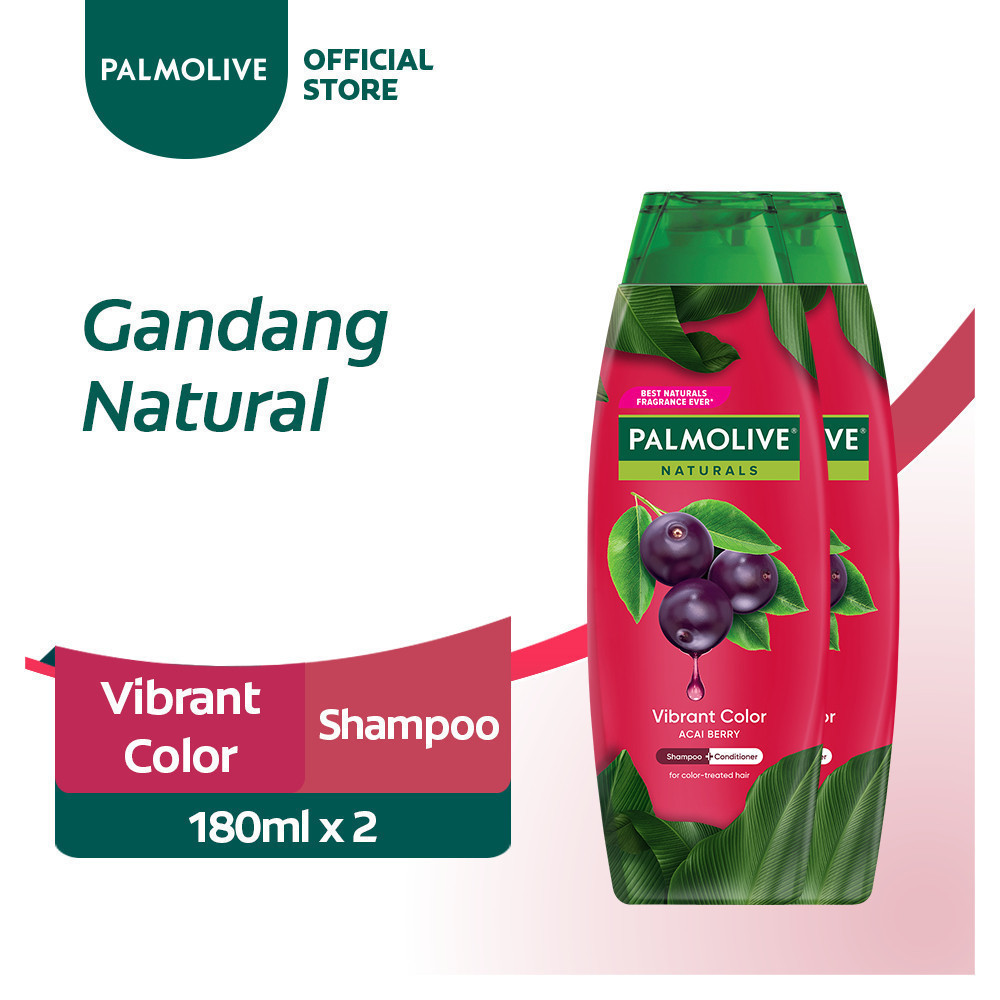 Palmolive Naturals Vibrant Color Shampoo - with Acai Berry, for Color ...