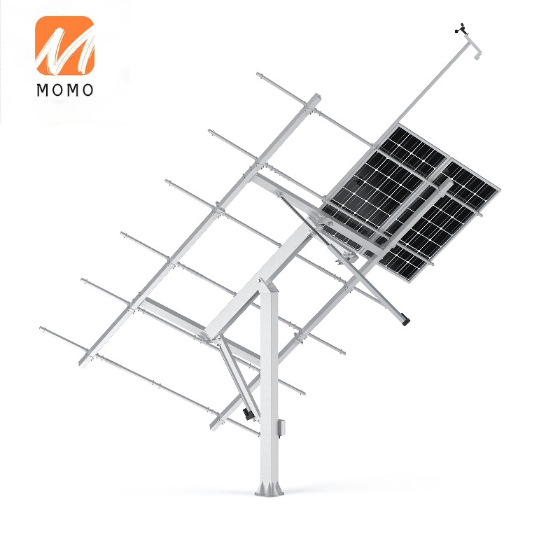 ⚖12pv-4kw Dual axis multi-function pv solar rotation tracker dual axis ...