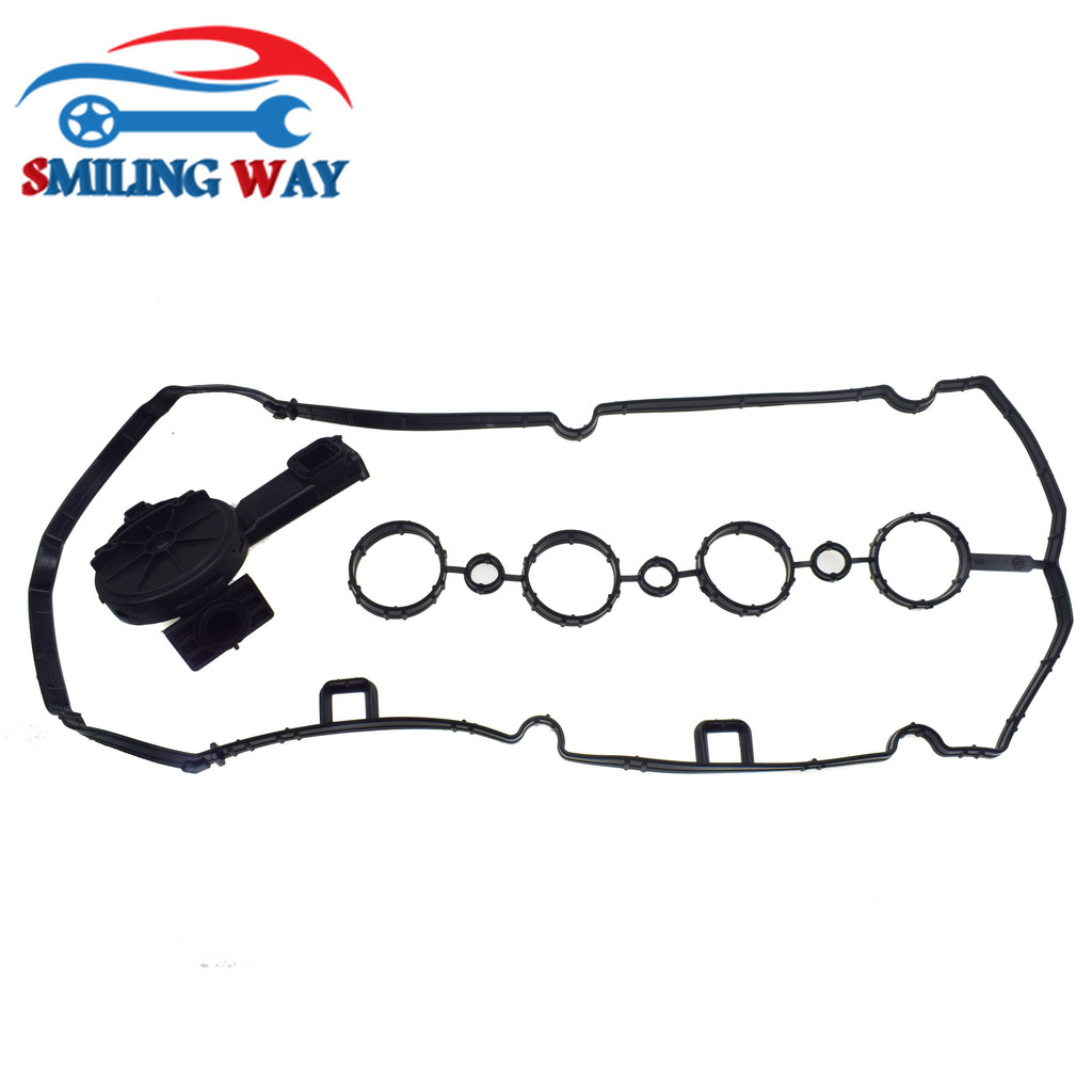 ~Engine Valve Cover Gasket & PCV Vent Valve Membrane For Chevrolet ...