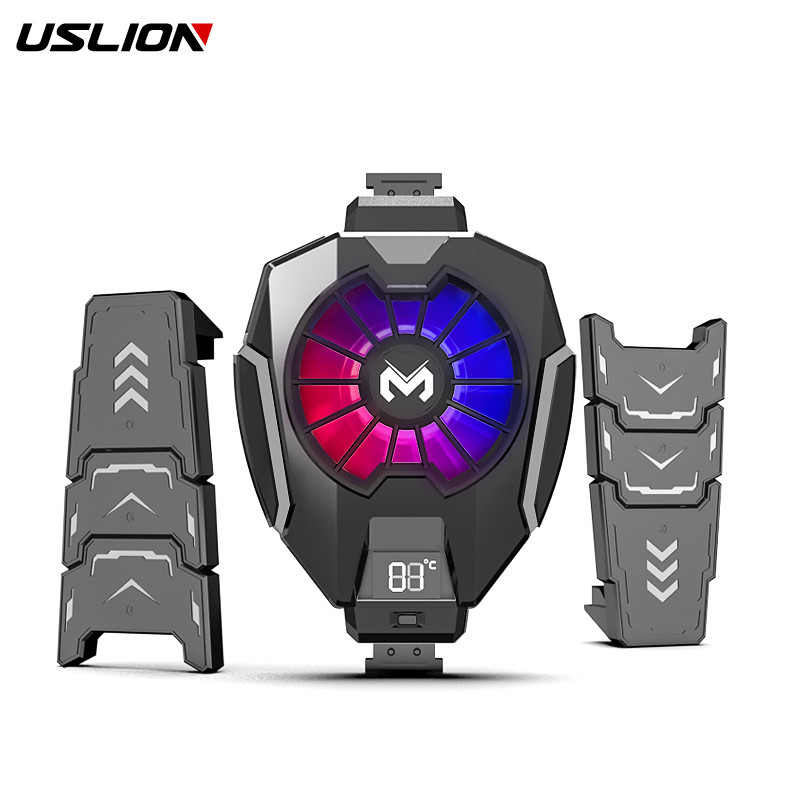 ☁USLION Tablet Ipad Phone Cooling Fan With Cooler Semiconductor Game ...