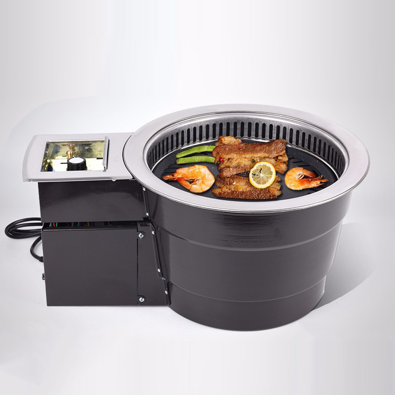 ~BBQ Grill Charcoal Grill Pot Commercial Self-service Grill Pot ...