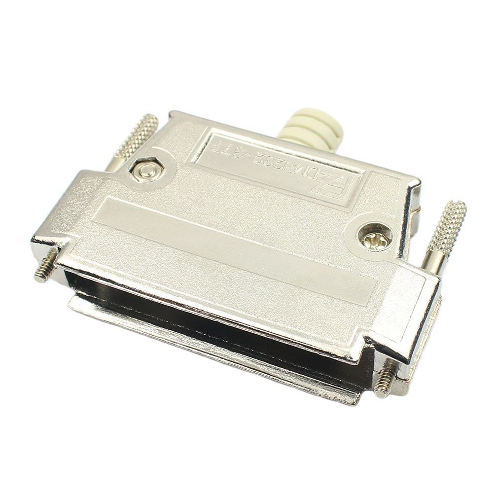 2pcs Metal Hood Cover Housing Backshell Shells Screws For D-SUB 37 62 ...