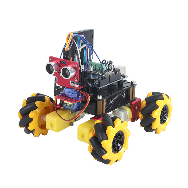 RC Robot Car Kit Mecanum Wheel For Arduino With TT Motor Scratch ...