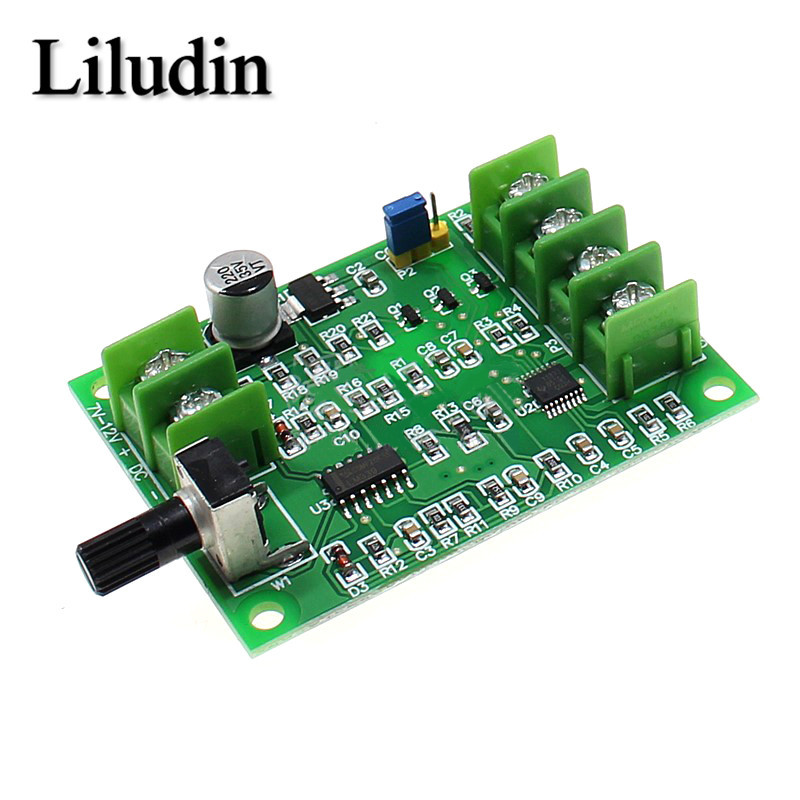 ☀5V 12V Brushless DC Motor Driver Controller Board with Reverse Voltage ...