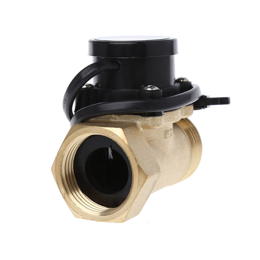 ♠Sensor Water Pump Flow Switch 1 Inch Magnetic Automatic Control Pump ...