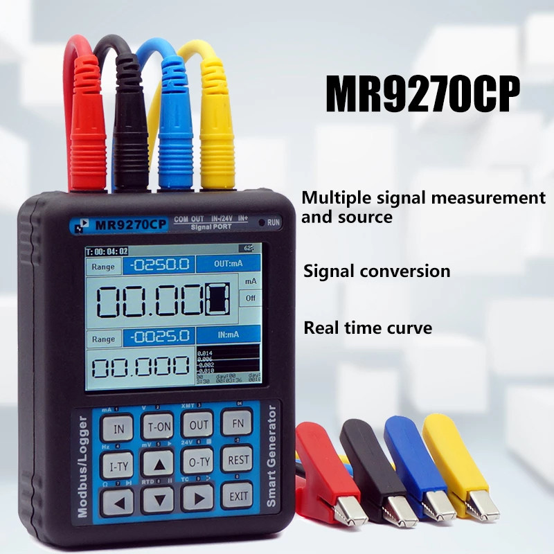 ️MR9270CP, 4-20Ma Signal Generator Calibration Current Voltage PT100 Thermal Resistance Thermoco ...