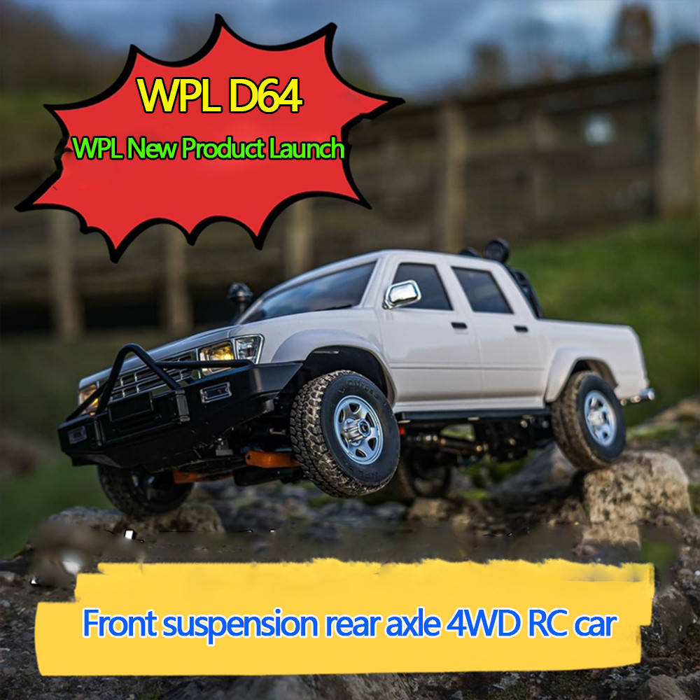 NEW 1/16 WPL D64 D64-1 2.4G Remote Control Off-Road Vehicle Full-Scale ...