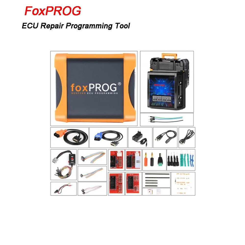 ⊰FoxPROG ECU Repair Programming Tool TCU Clone Chip Tuner Read Auto ...