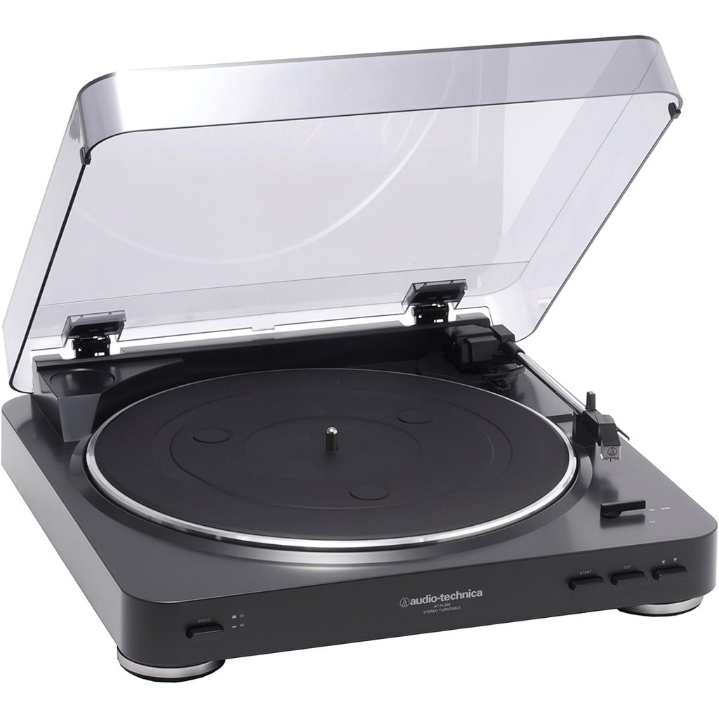 audio-technica Stereo Turntable System Black AT-PL300 BK #2Directly ...