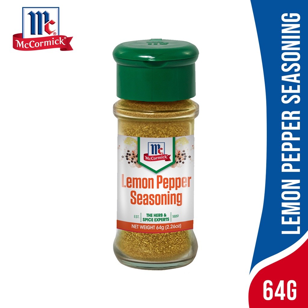 McCormick Lemon Pepper Seasoning 64g | Shopee Philippines
