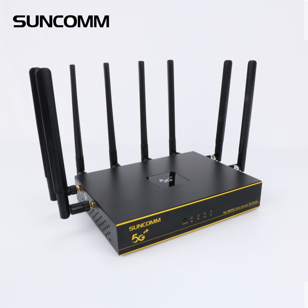 유Unlock 5G CPE Router home office SUNCOMM O2 external Antenna WIFI 6 ...