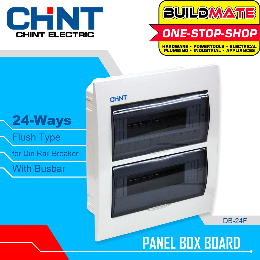 CHINT 24 WAYS FLUSH Type Panel Distribution Box Board for Din Rail ...