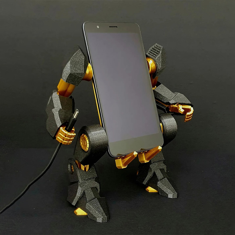 NEW Mechanical Exoskeleton Style Phone Stand Mecha Mobile Holder 3D ...