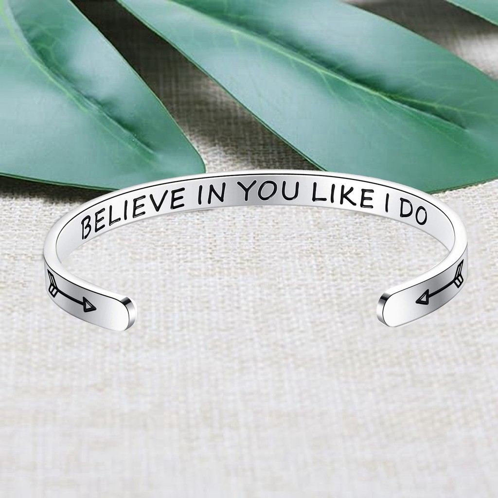 Companion Bracelet Sentence Of Light Promise Couple Sense Simple Design ...