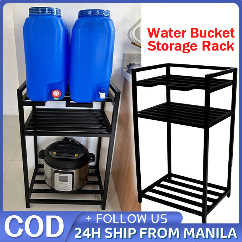 water Bucket storage rack water stand rack heavy duty dispenser Water ...