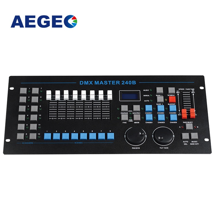 DJ dimmer lighting controller 240 pro dmx console for led moving head ...