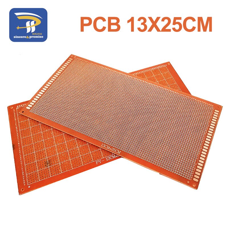 1pcs 13x25 cm 13*25cm Single Side Prototype 2.54mm PCB Breadboard ...
