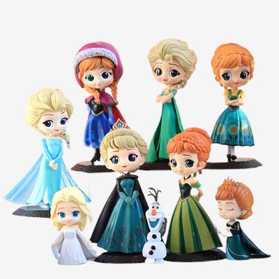 ☃ Frozen Elsa Princess Anna Elsa Olaf Doll Toy Figure Children s ...