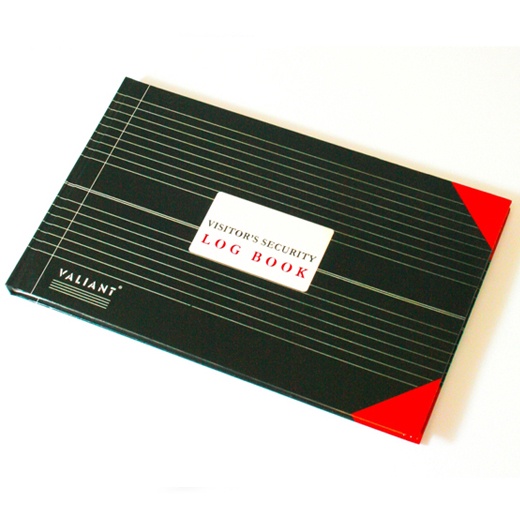 Valiant Visitor's Security Logbook 300 Pages | Shopee Philippines