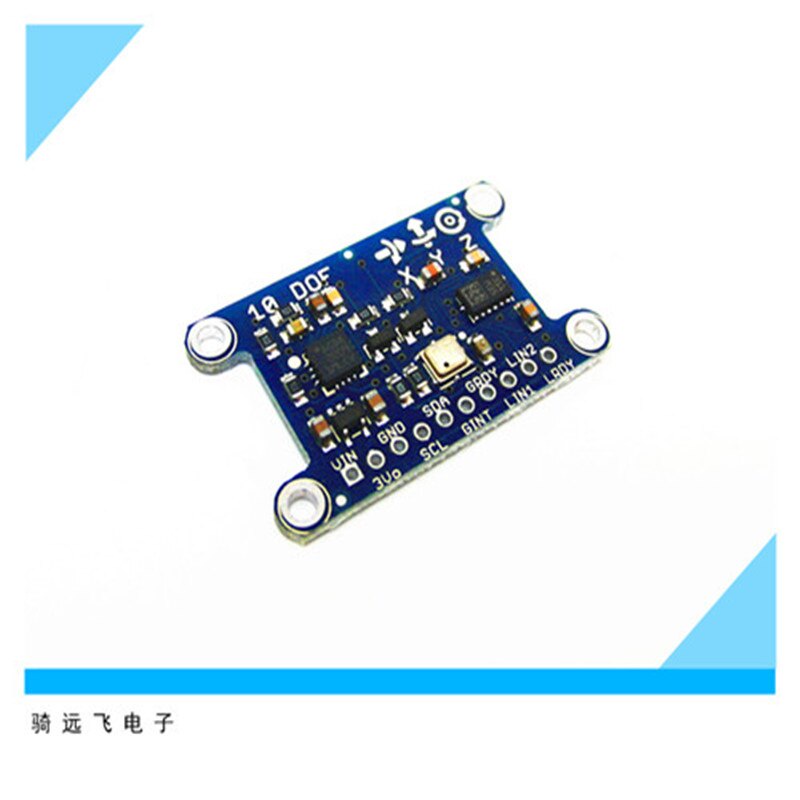 10DOF LSM303+L3G4200D+BMP180 Magnetic Field + Air Pressure ...