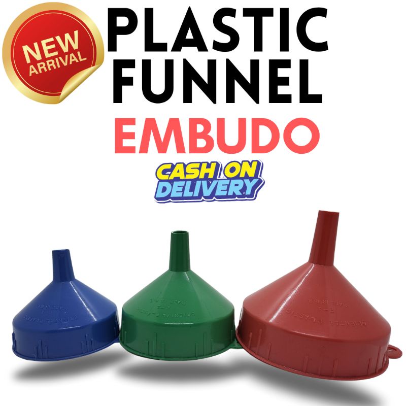 Plastic Funnel Embudo 3size | Shopee Philippines