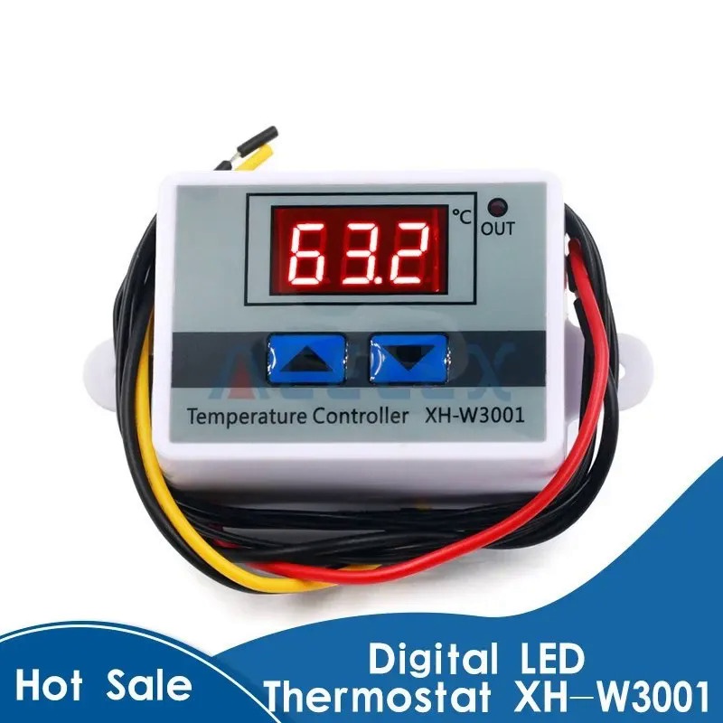 W3001 Digital Control Temperature Microcomputer Thermostat Switch Thermometer New ...