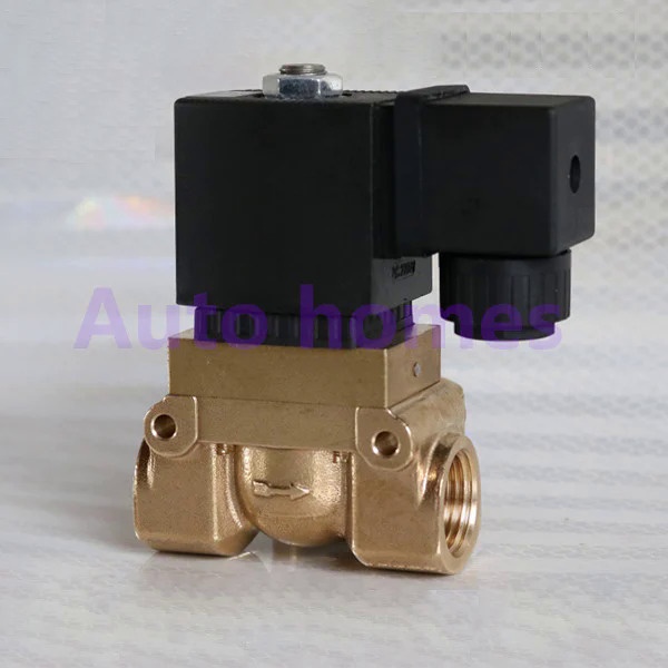 50bar high pressure high temperature solenoid valve 1/2 BSP 24V DC AC220V Orifice 12mm NC 5404 ...