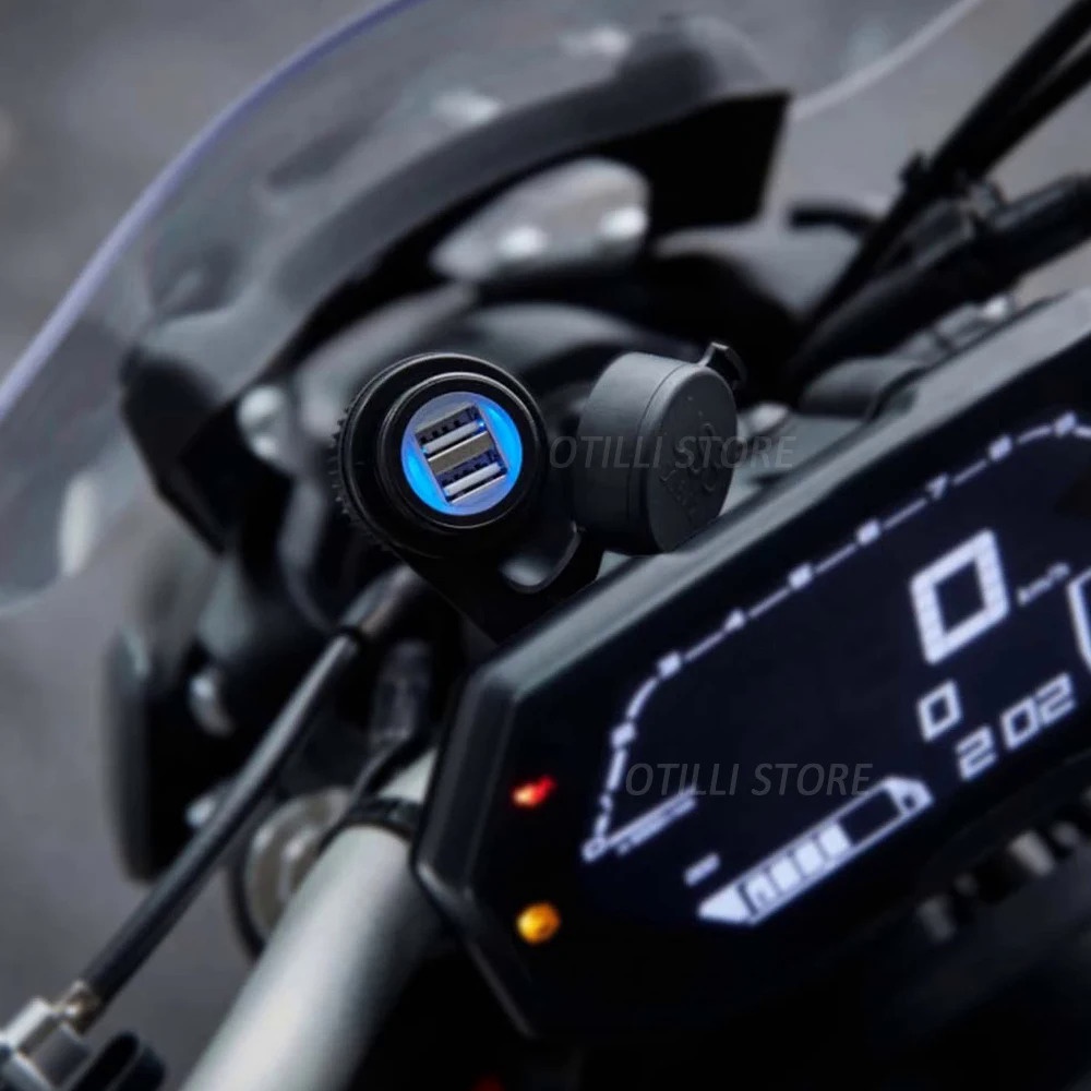 USB Double Socket For BMW R1200GS R1250GS F700GS F750GS F800GS F850GS ...