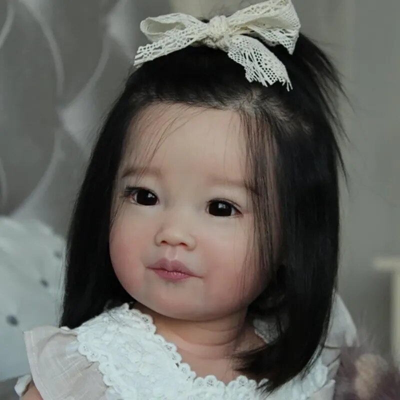 32Inch Huge Baby Toddler Reborn Leonie Princess Girl Realistic Doll ...