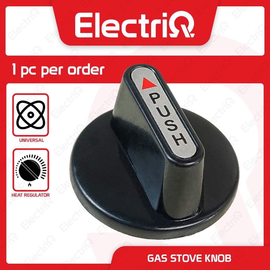 Electriq Gas Stove Knob/Universal Knob/Knob PUSH for Standard Gas Stove ...