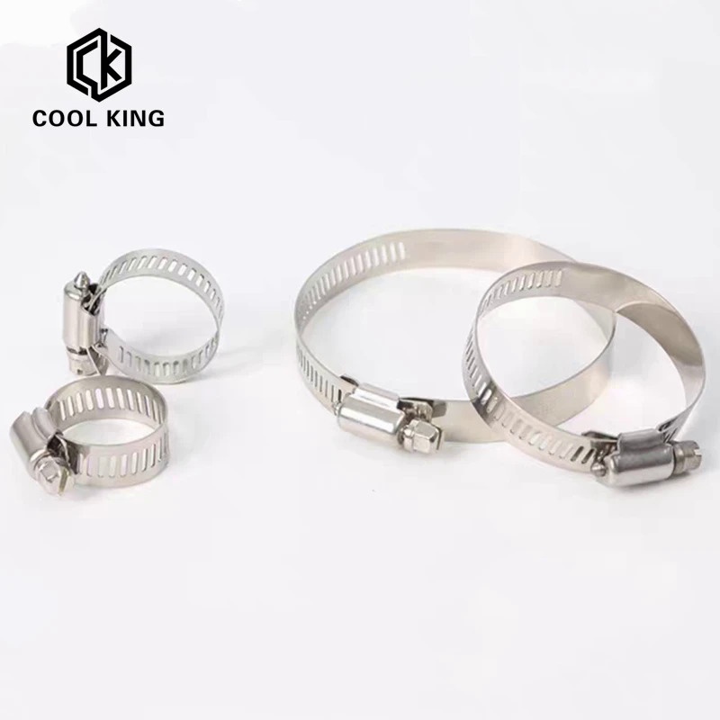 10 Pcs Stainless Steel SS304 8mm to 197mm Hose Pipe Clamps Clips ...