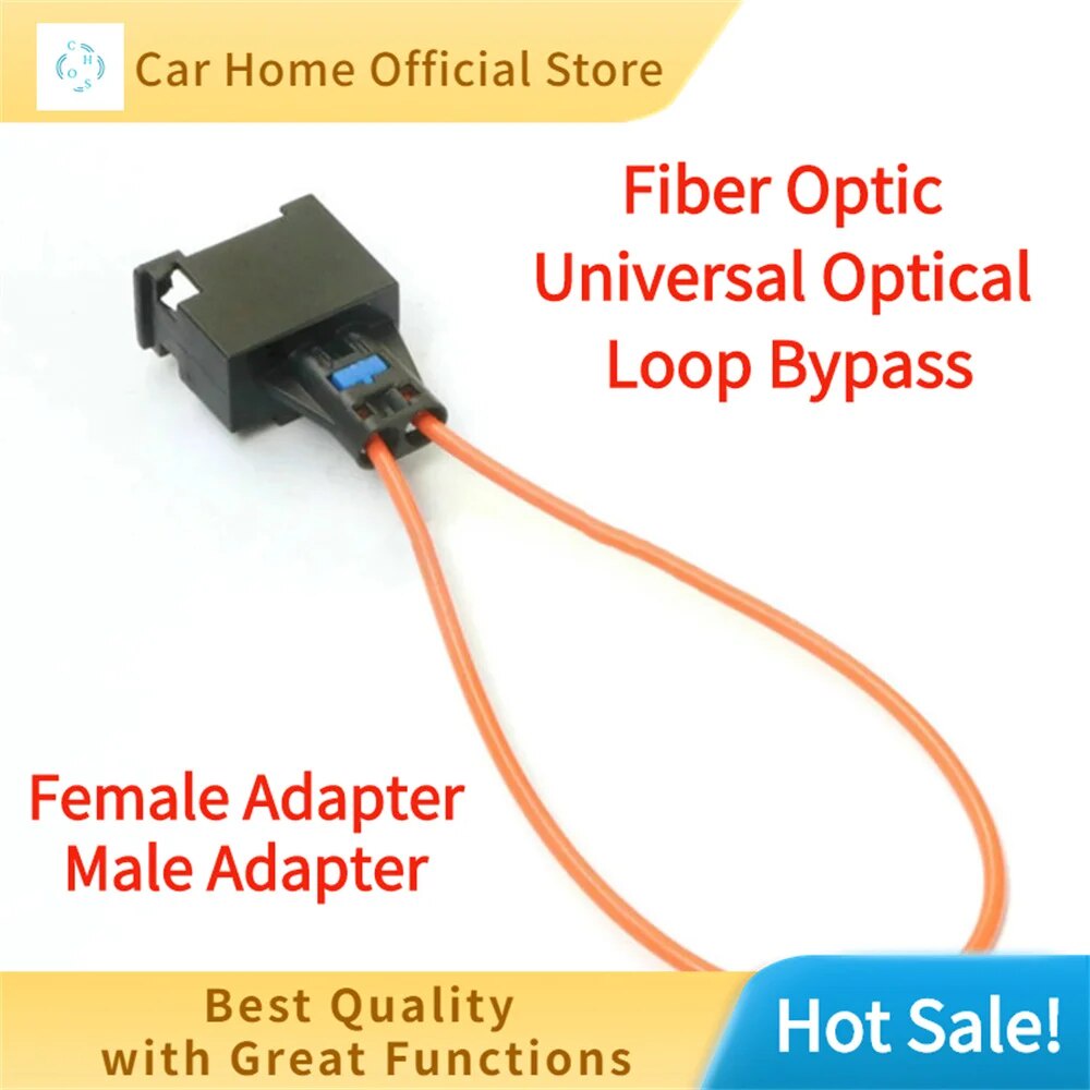 ☏MOST Fiber Optic Universal Optical Loop Bypass Female/Male Adapter ...