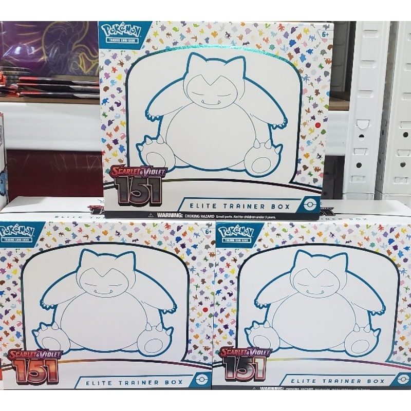 Pokemon TCG 151 Mew Elite Trainer Box ETB Empty with Manual | Shopee ...