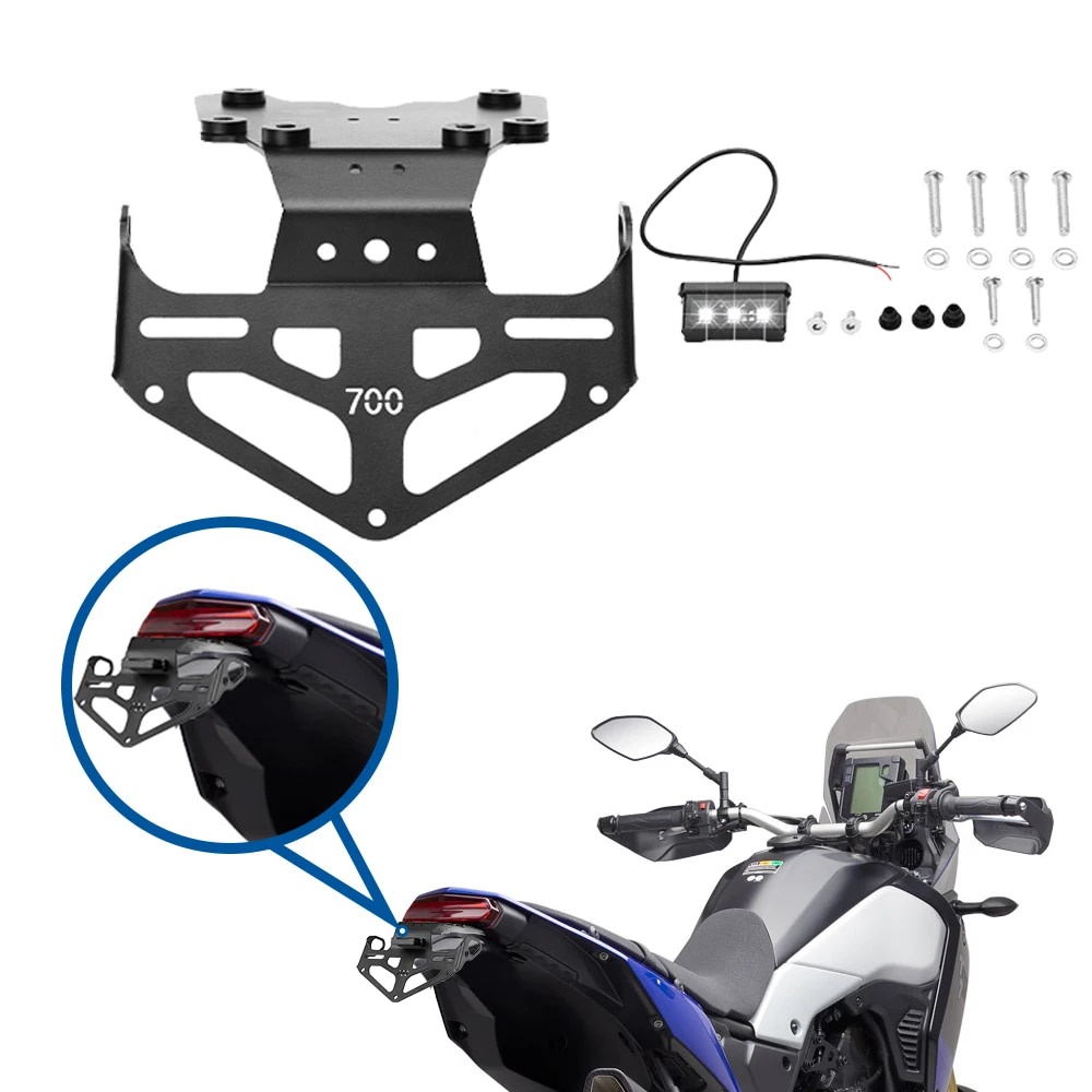 웃Motorcycle Rear Bracket License Plate Holder Bracket Tail Fender ...