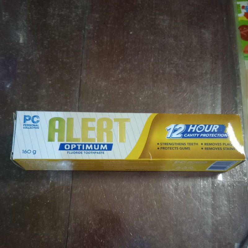 PERSONAL COLLECTION ALERT OPTIMUM FLUORIDE TOOTHPASTE | Shopee Philippines