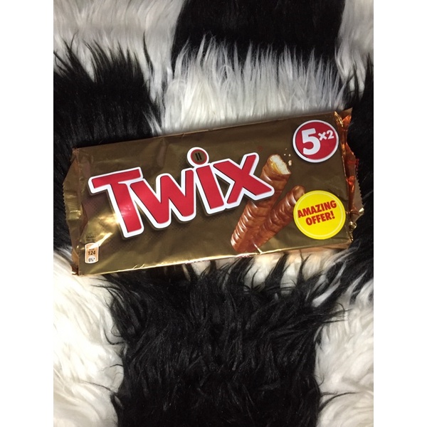 TWIX CHOCOLATE 5+2 bars 250 grams | Shopee Philippines