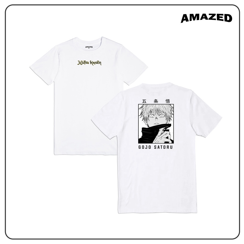 Jujutsu Kaisen Shirt Satoru Gojo Shirt T-shirt Merchandise D5 Amazed ...