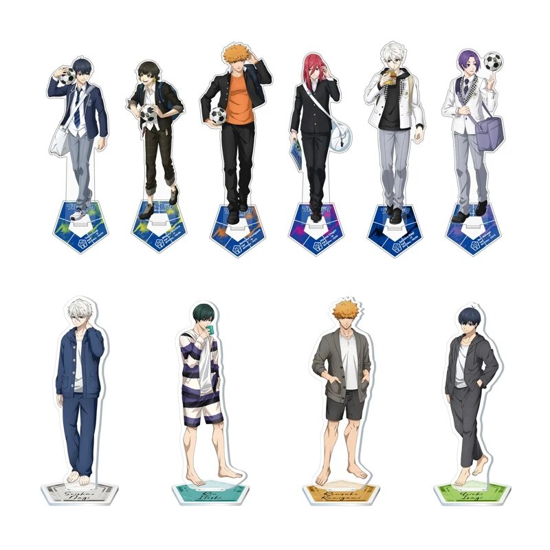 Anime Blue Lock Acrylic Stands Cartoon Figure Isagi Yoichi Chigiri ...