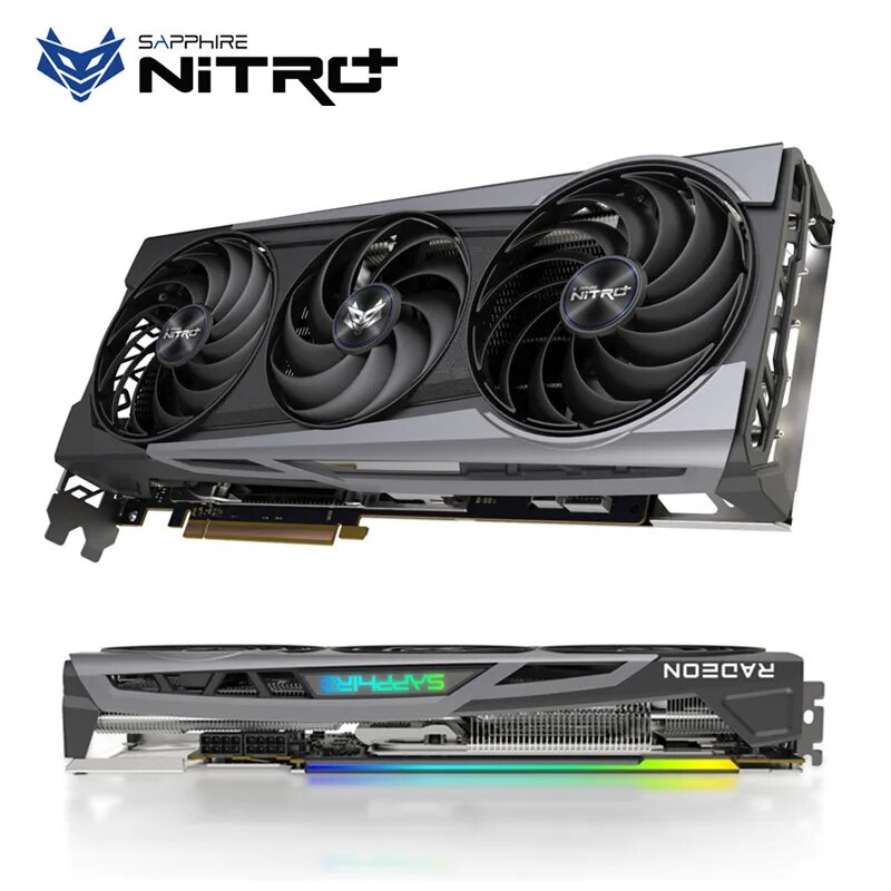 ☭Sapphire RX 6800XT 6800 XT RX6800 Nitro + 16GB GPU Video Card Gaming ...