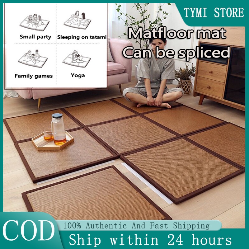 Tatami Cool Mat Thickened Rattan Tea Table Mat 22mm Crawling Mat for ...
